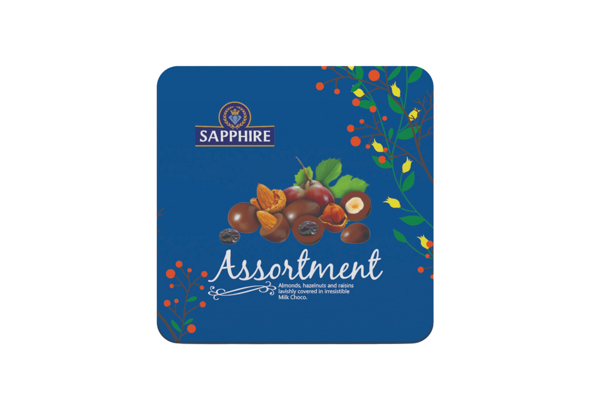 Assortment Box Chocolate Coated Nuts 200g – Sapphire Confectionery